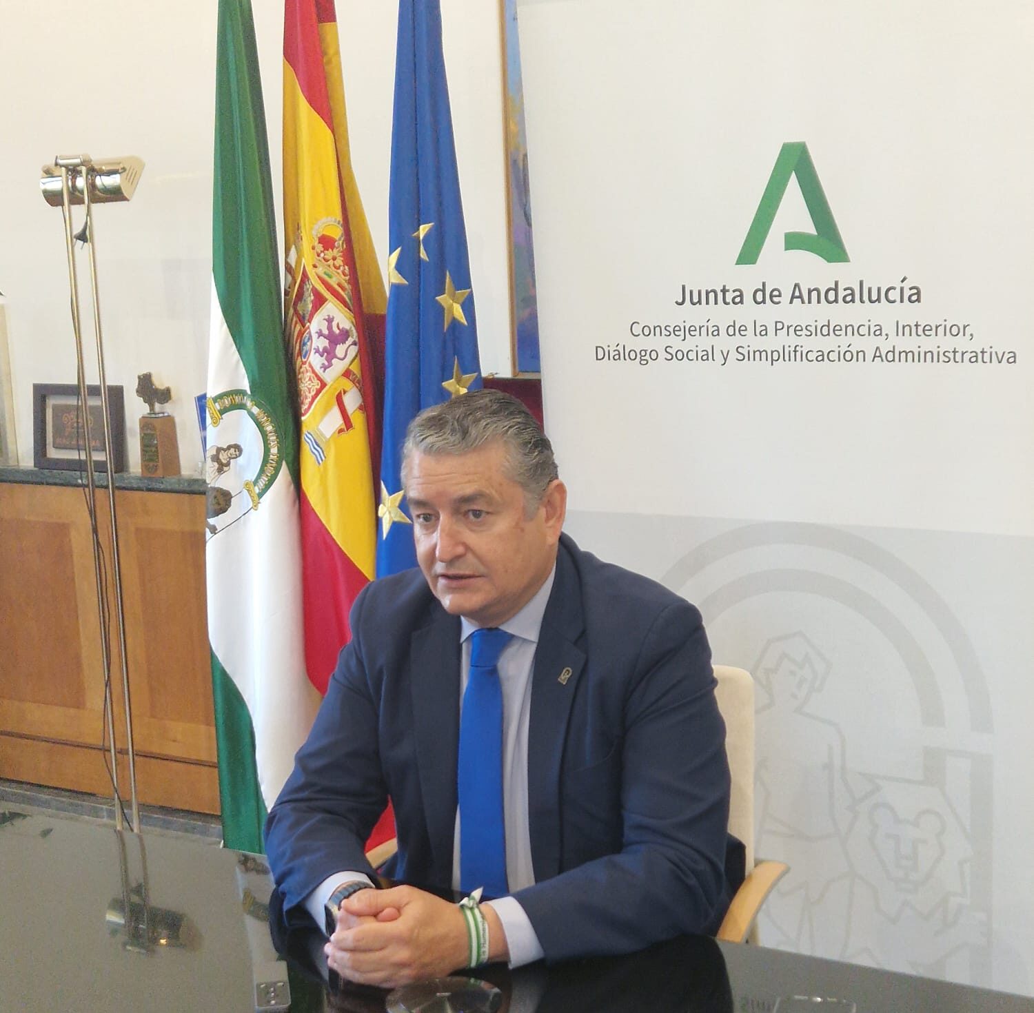 Antonio Sanz destaca la importancia del Plan Andalucía Simplifica en el ámbito local